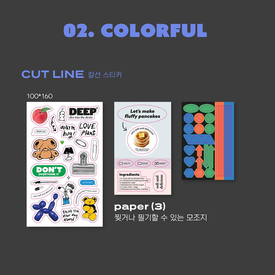 Collect Sticker 02 Colorful – dubblefilm