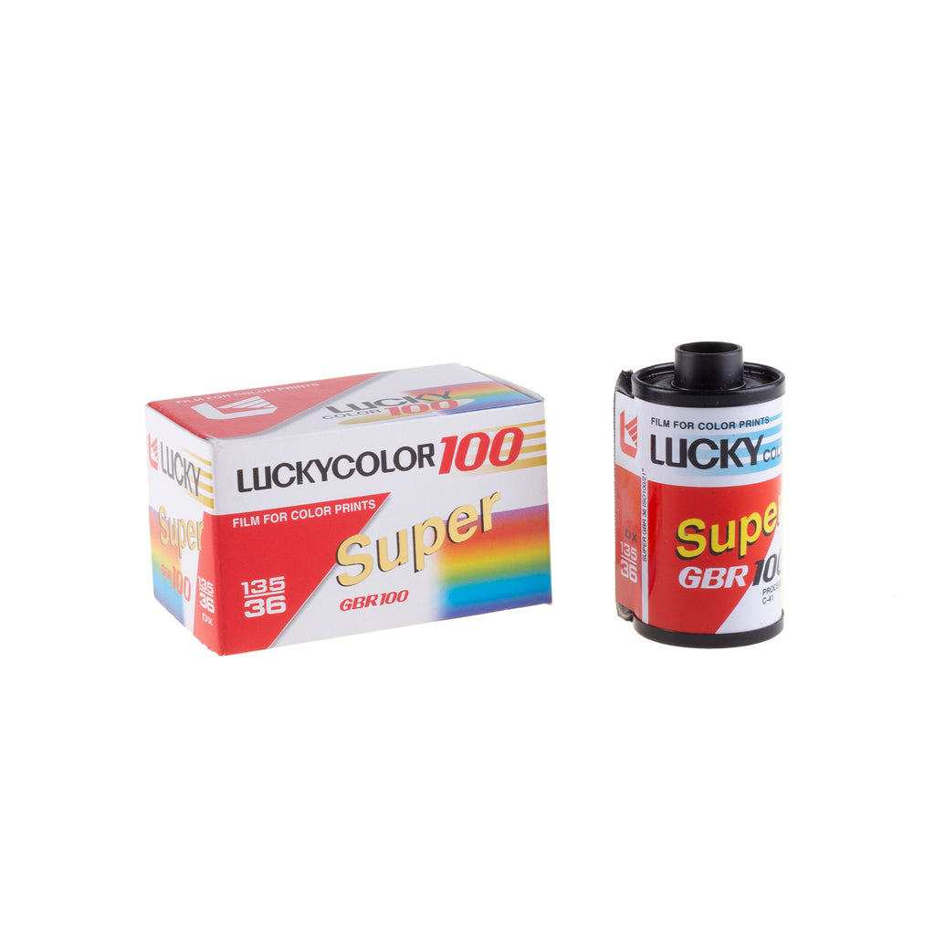 Lucky Color Super 35mm 100 ISO 36 exp. Dead stock 2006 – dubblefilm